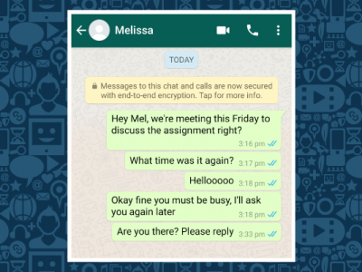 You've Definitely Received These Text Messages in College