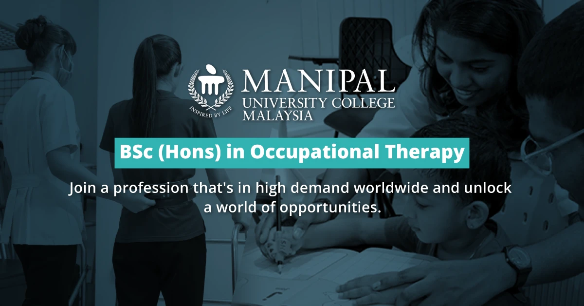 Study Occupational Therapy at Manipal University College Malaysia