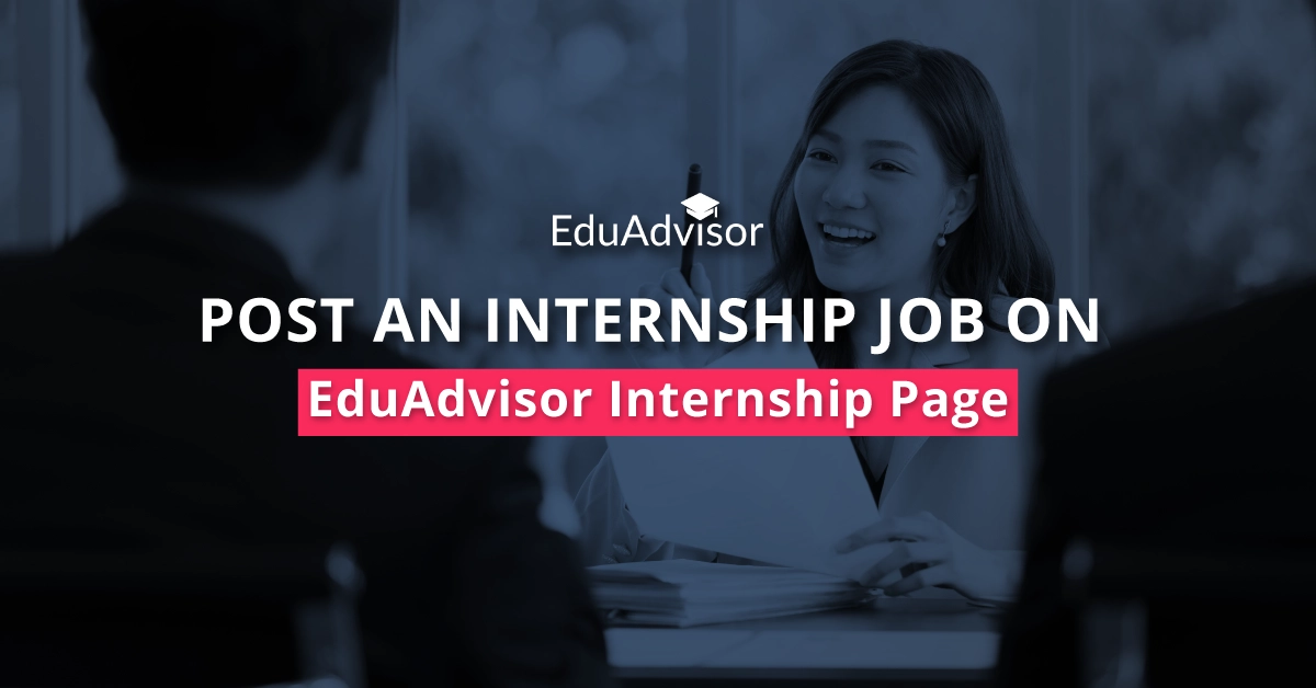 Post An Internship Job on EduAdvisor Internship Platform